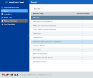 Fortigate Cloud トライアル版でのレポート機能を試してみた | バンブロ ！ ネットワークソリューション特集