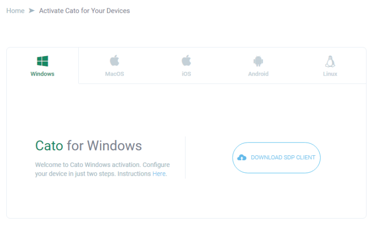 Cato Networks SASEのSDPクライアントインストール（Windows編） | バンブロ ！ ネットワークソリューション特集
