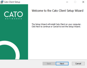 Cato Networks SASEのSDPクライアントインストール（Windows編） | バンブロ ！ ネットワークソリューション特集
