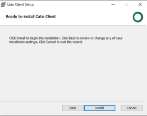 Cato Networks SASEのSDPクライアントインストール（Windows編） | バンブロ ！ ネットワークソリューション特集